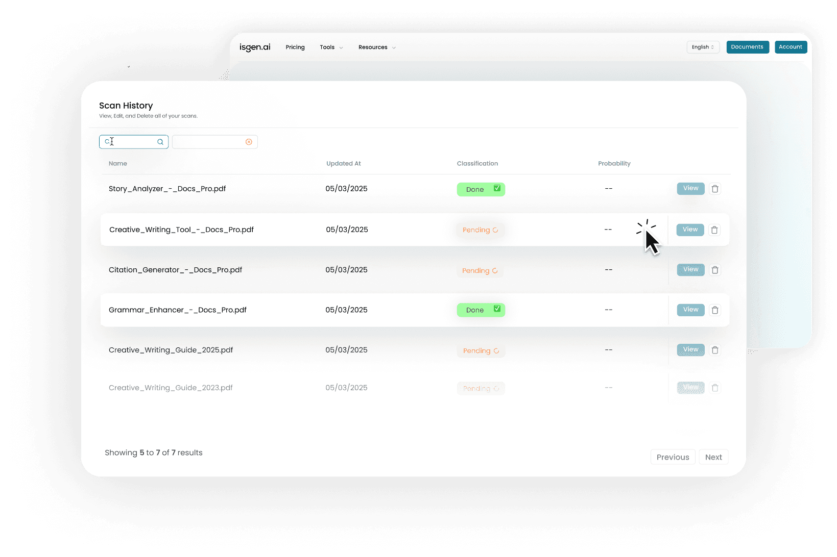 Isgen | AI Detector Bulk