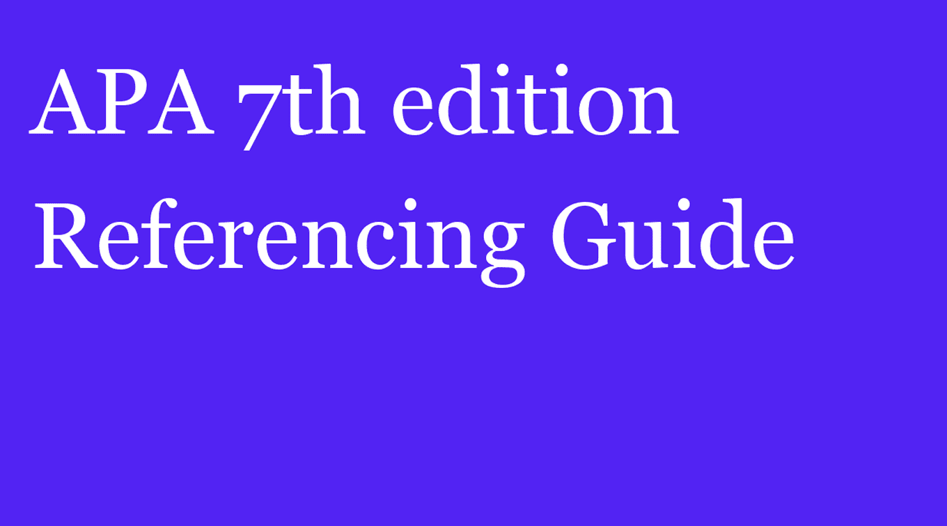 How to Cite in APA Format : A comprehensive Guide