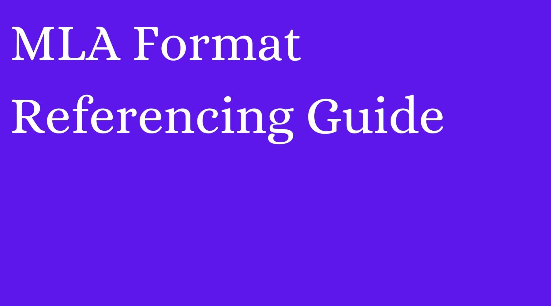 MLA Style: Maîtriser facilement les formats de citation