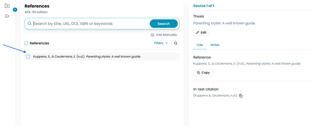 Comment citer une thèse en MLA et APA